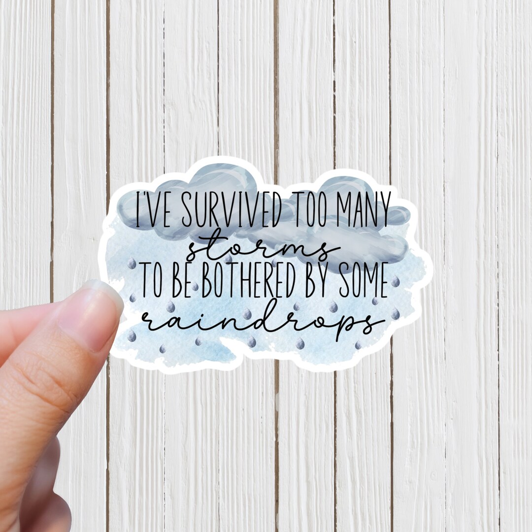 I've Survived Too Many Storms to Be Bothered by Some Raindrops Mom Life ...