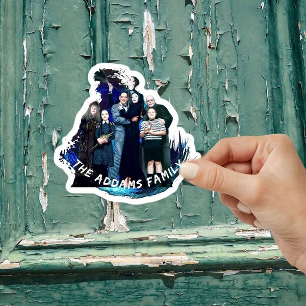 Addams Family Stickers - Etsy