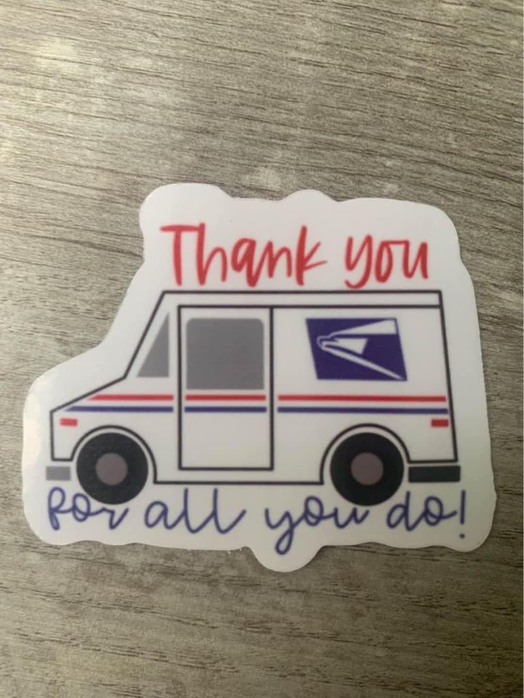 USPS Mail Sticker Thank You for All You Do Mailbox Waterproof - Etsy