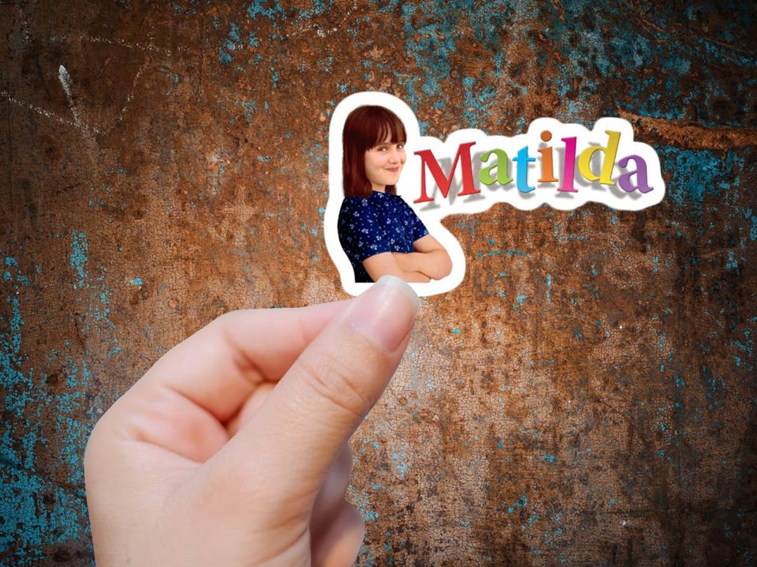 Matilda Waterproof High Quality Sticker Retro Movie 90s Movie - Etsy