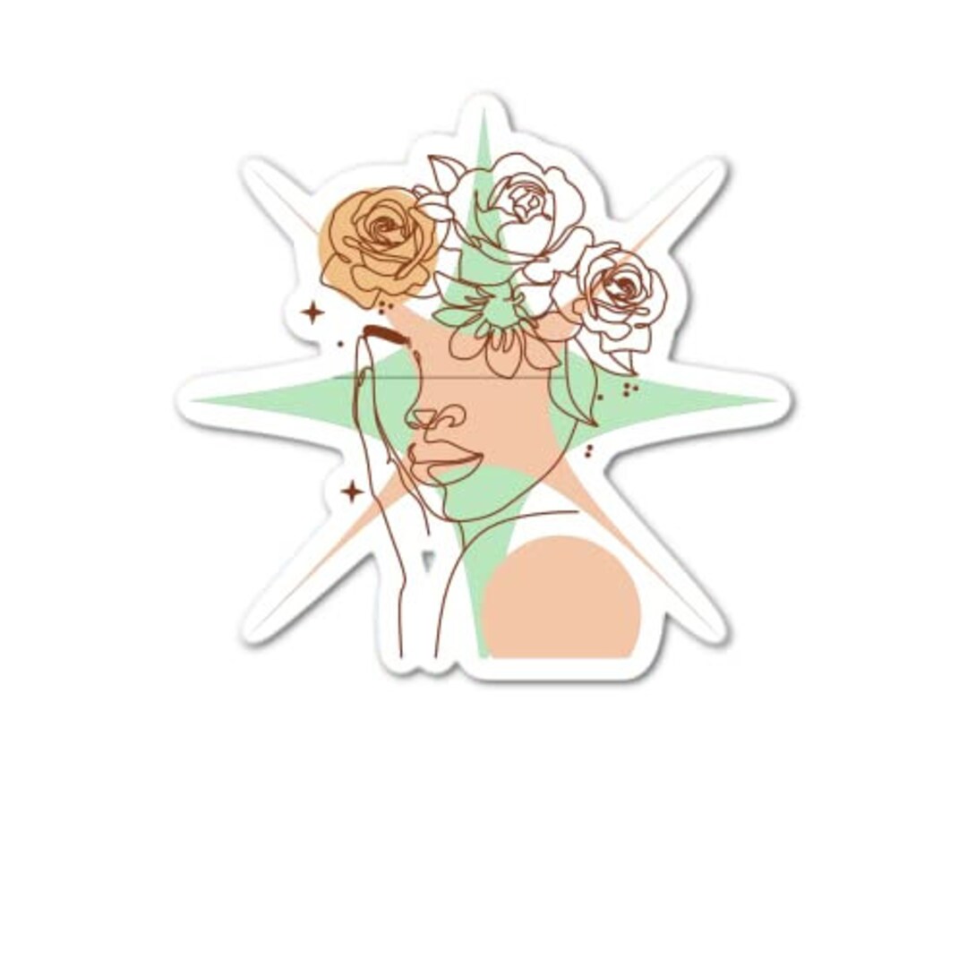 Floral Boho Mom Bohemian Sticker - Etsy