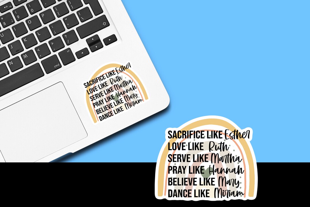 Sacrifice Like Esther Love Like Ruth Serve Like Martha Pray Like Hannah ...