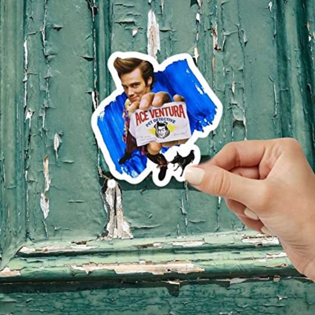 Ace Ventura Pet Detective Jim Carrey Waterproof Sticker Decal - Etsy