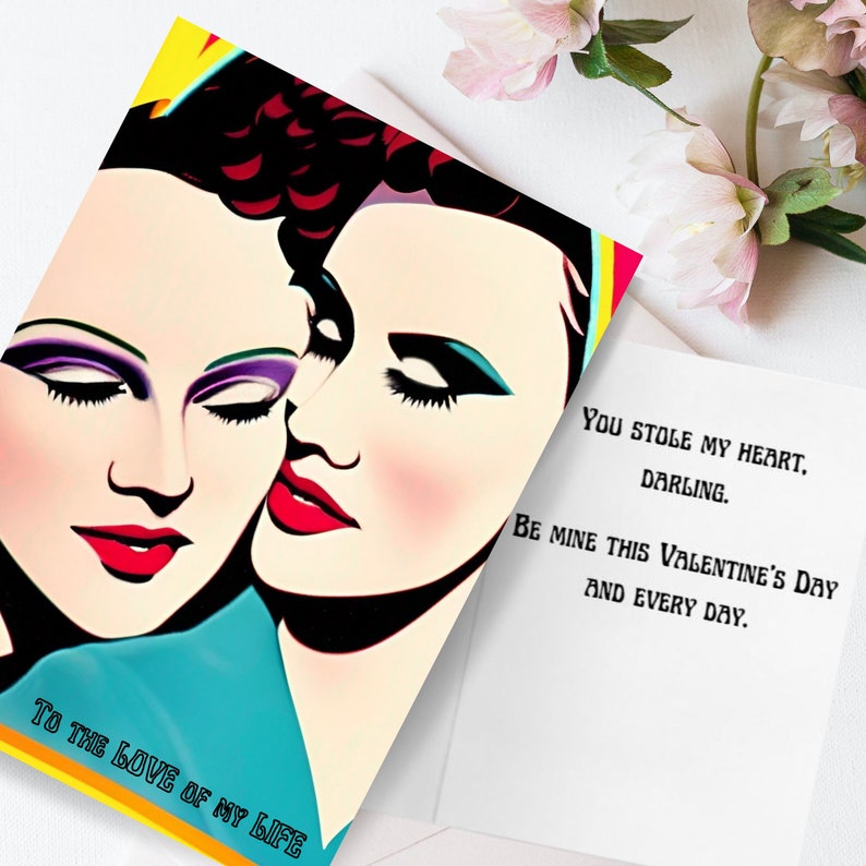 Valentine's Day Series, 7 Printable Cards, Digital Download, Valentine ...