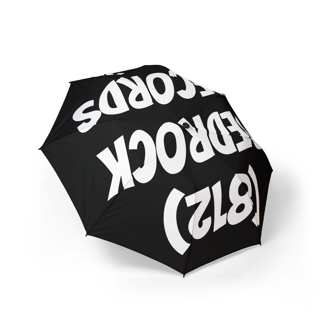 812 Bedrock Records Umbrella - Etsy