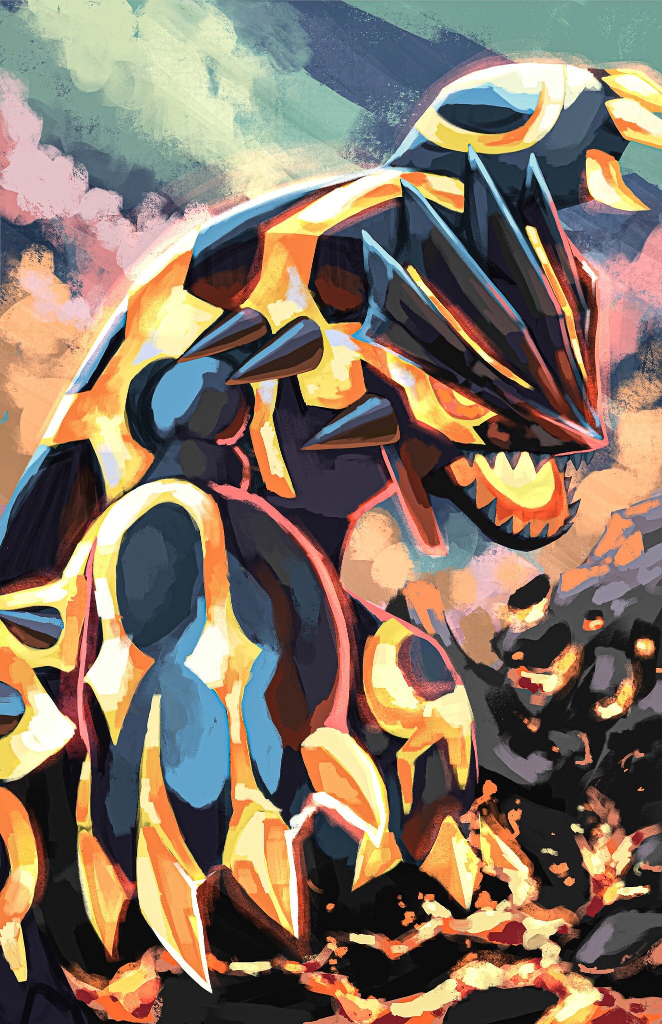 Primal Pokemon Fan Art
