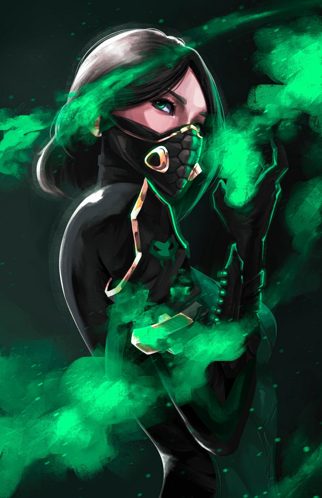 Valorant Viper Art Print - 11 X 17 - Etsy