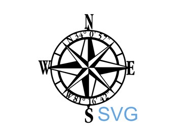 Compass Rose Digital | Etsy
