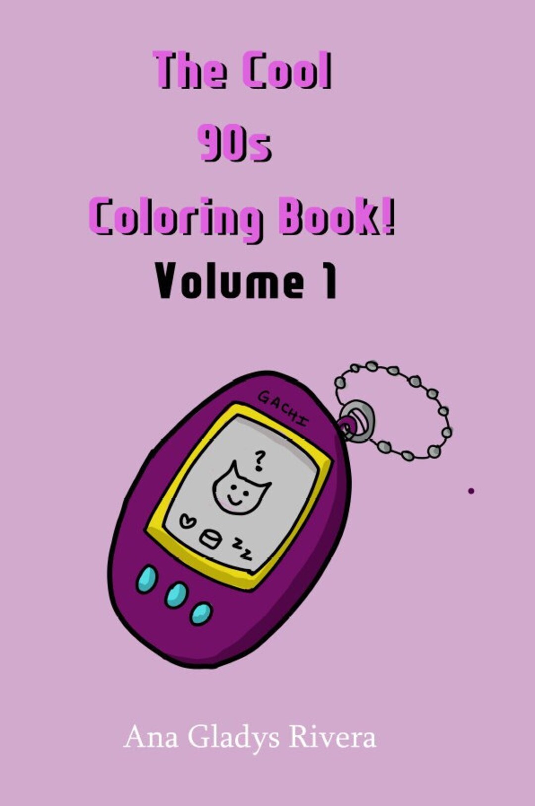 The Cool 90s Coloring Book (4 Pages) - Printable - Black and White ...