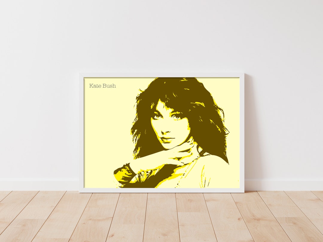 Kate Bush Poster Pop Art Print - Etsy