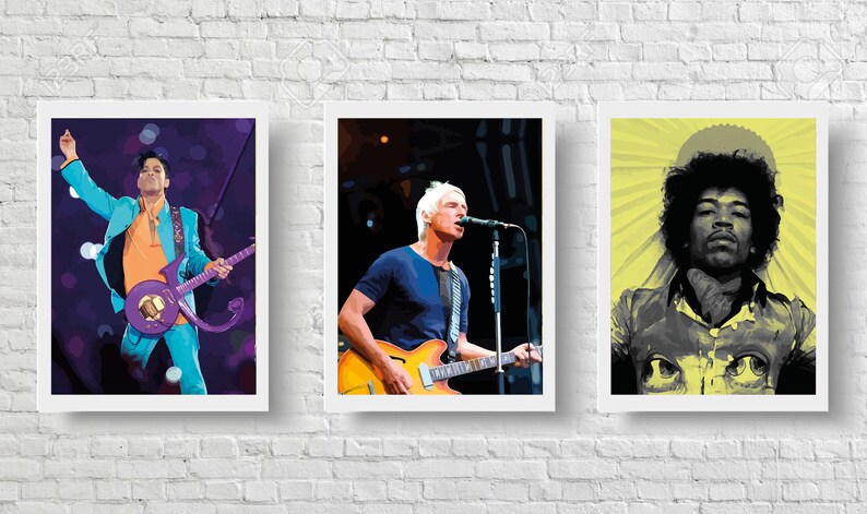 Whitney Houston Pop Art Print | Etsy UK