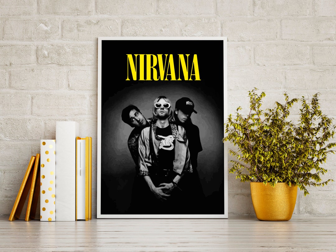 Nirvana Pop Art Print - Etsy UK