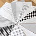 1:12 Scale Dollhouse Tile Set – Printable Black and White Miniature ...