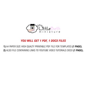 Printable Miniature Wall Clock. 1.12 Scale for Dollhouse. Digital ...