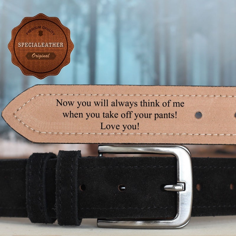 Mens Belt Think of Me - Etsy