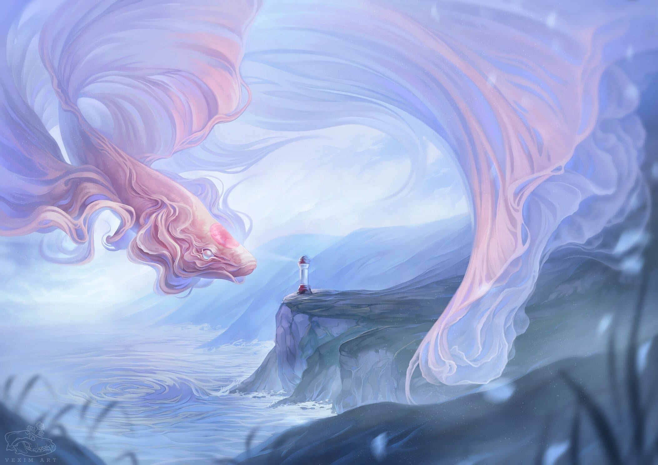 Encounter Art Print - Etsy