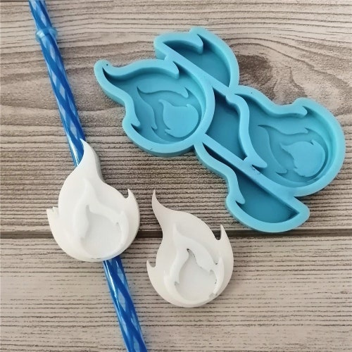 Mold Straw Topper Mold Topper Mold Mold Silicone Mold - Etsy