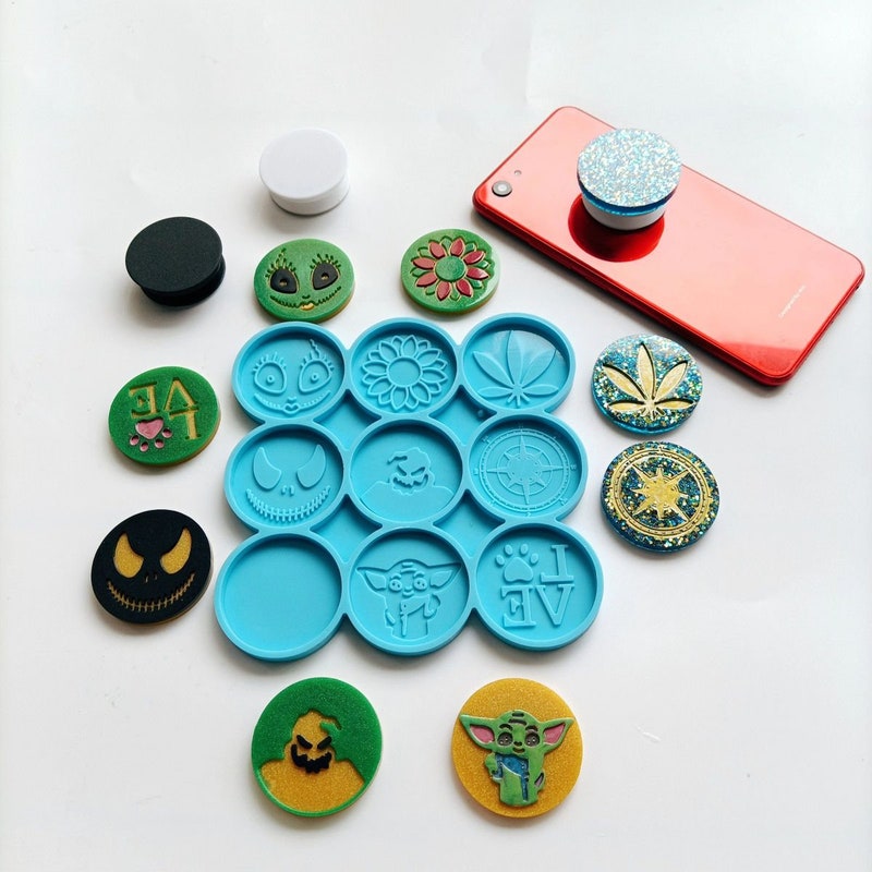 Pop Socket Mold - Etsy