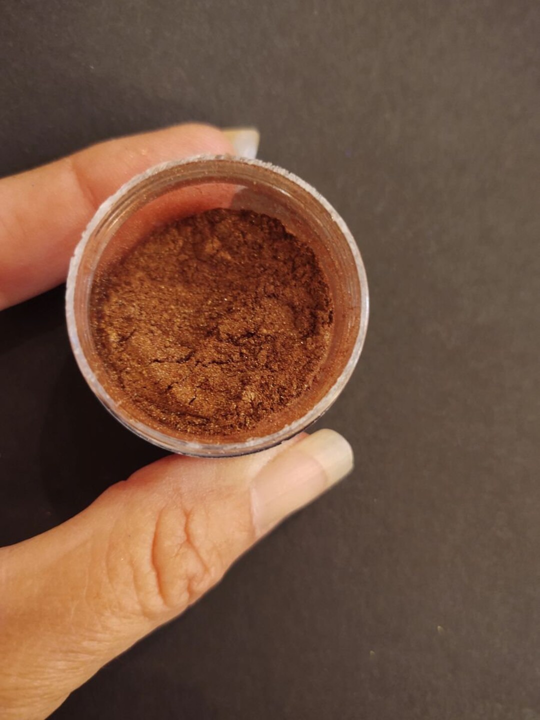 Coffee Mica Pearl Powder 5 Grams in a Jar - Etsy