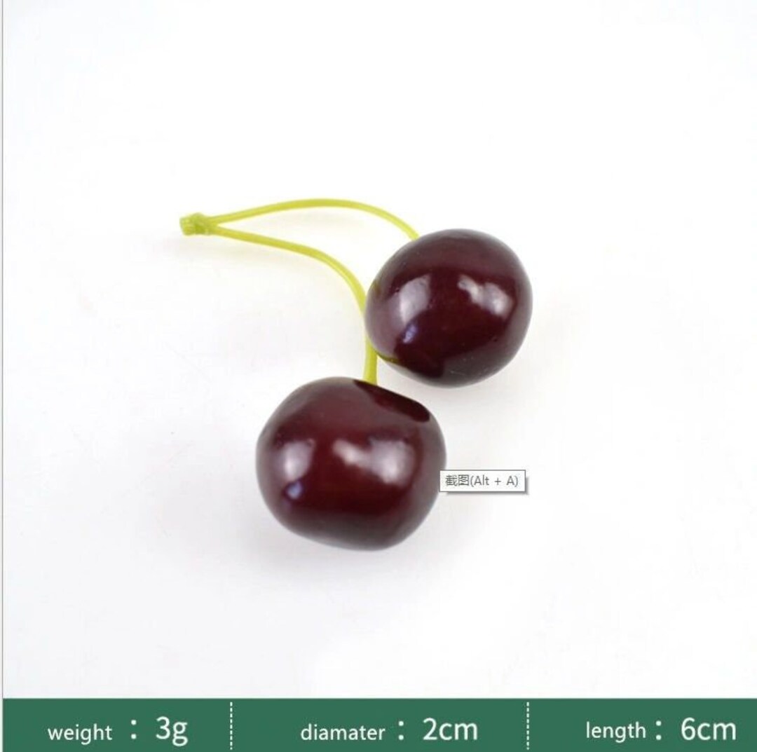Bulk Lot of 46 Artificial Cherries, Fake Fruit, Plastic Cherries - Etsy