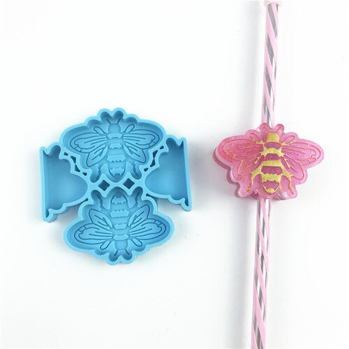 Angel Wings Straw Topper Mold - Etsy