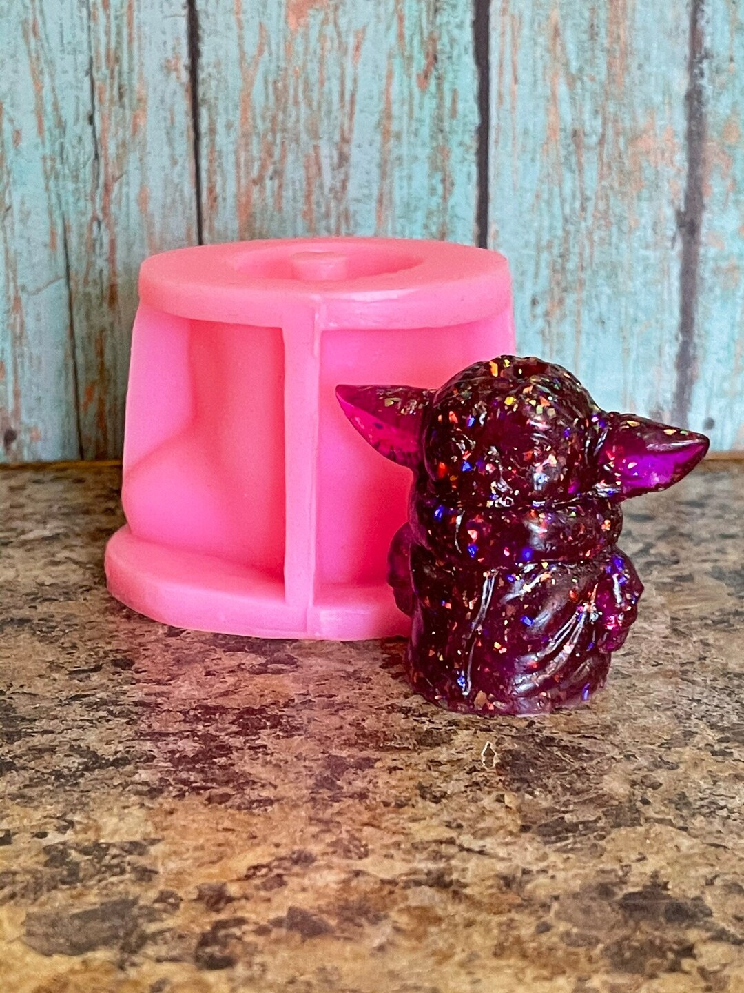 Alien Straw Topper Silicone Mold Option 1 - Etsy