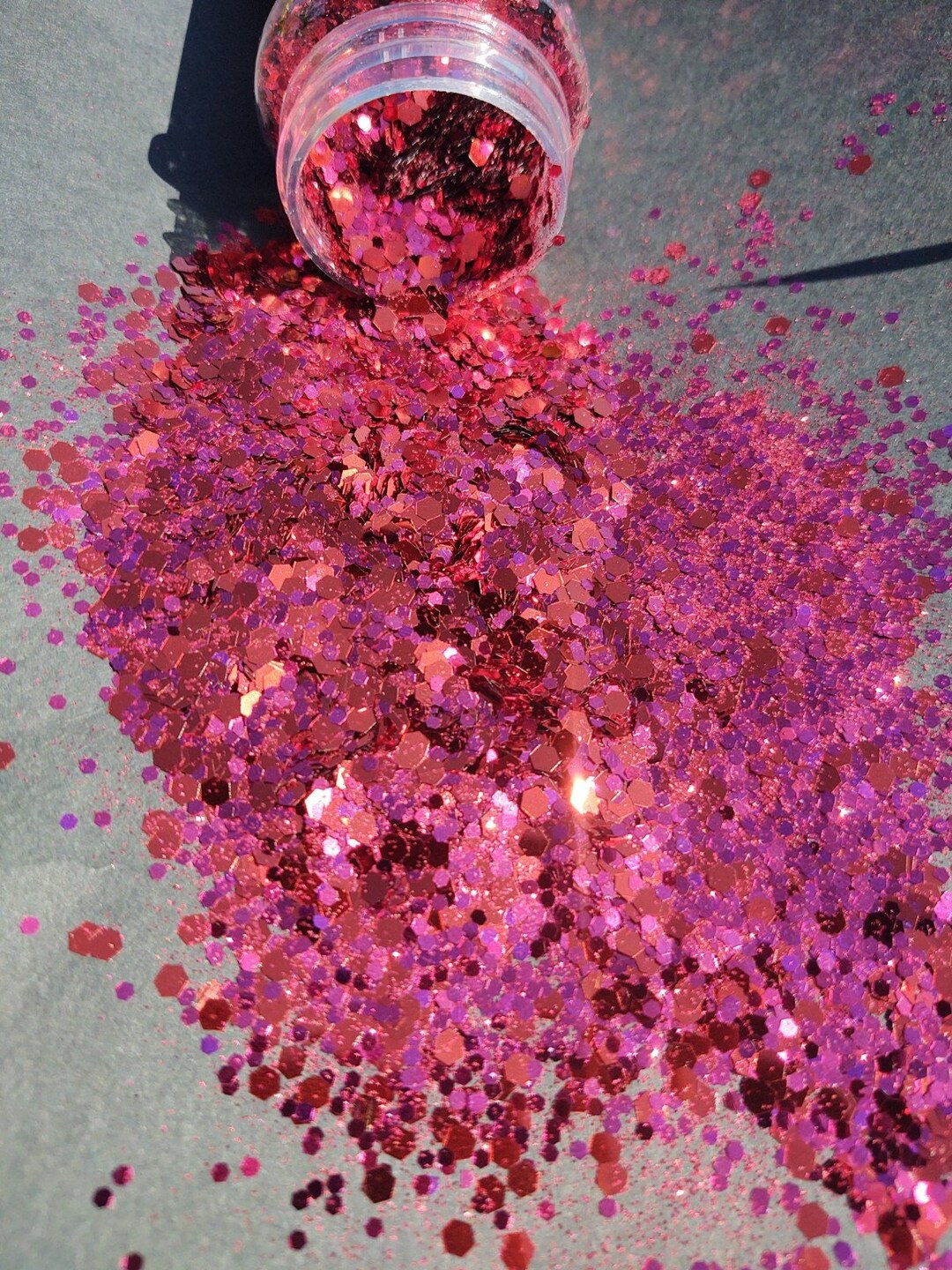 Bulk Lot of 65 Bottles Riley Chunky Polyester Glitter Mix 2 Oz. in a ...