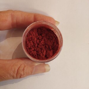 Cherry Mica Pearl Powder 5 Grams in a Jar - Etsy