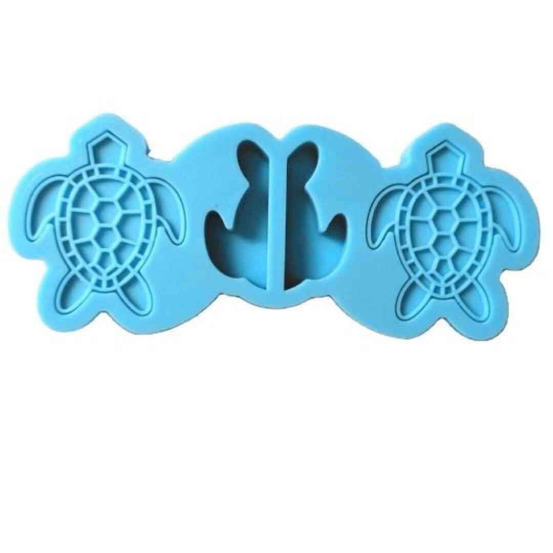 Turtle Straw Topper Silicone Mold - Etsy