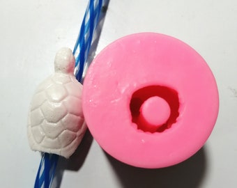Round Straw Topper Silicone Mold for Personalization Straw Charm - Etsy