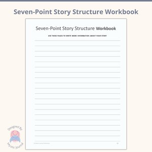 Seven-point Story Structure Workbook: A Printable Workbook for | Etsy
