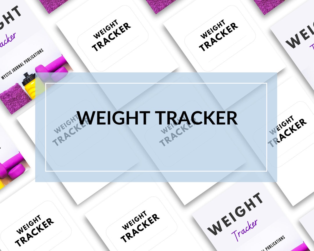 Weight Tracker: A Planner to Keep Track of Your Weight Loss - Etsy