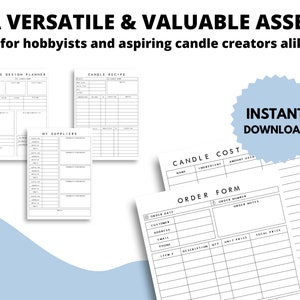 Let's Make Candles! | Candle Making Journal | Track Creations ...