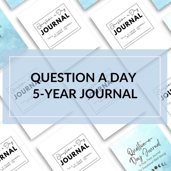 Answer a Question a Day Journal - Etsy