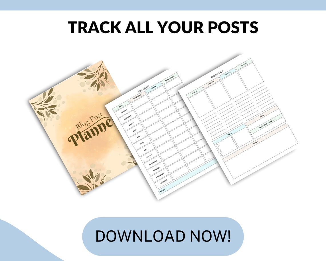 Ultimate Blog Post Planner Printable All Stages of - Etsy