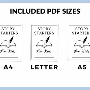 Printable Story Starters for Kids - Funny and Creative Writing Prompts ...