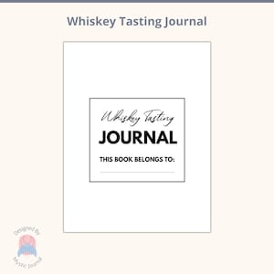 Whiskey Tasting Journal: A Logbook to Record Your Tastings and | Etsy