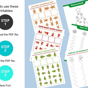 Holiday Activities for Kids: A Fun Printable Christmas and - Etsy