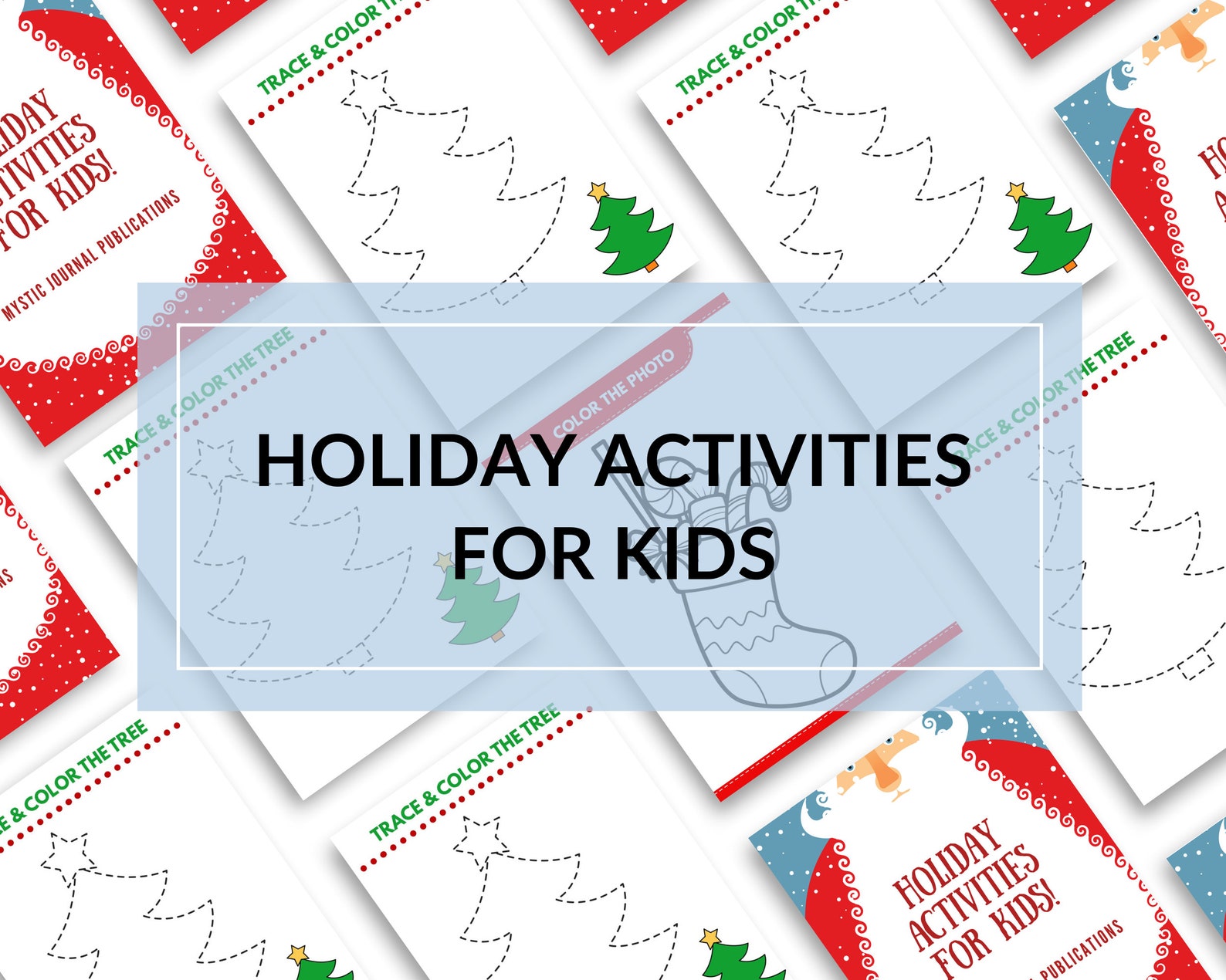 Holiday Activities for Kids: A Fun, Printable Christmas and Holiday ...