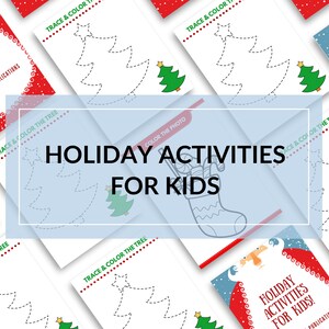 Holiday Activities for Kids: A Fun, Printable Christmas and Holiday ...