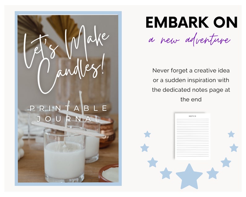 Let's Make Candles! | Candle Making Journal | Track Creations ...