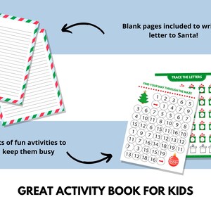Holiday Activities for Kids: A Fun Printable Christmas and - Etsy