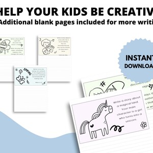 Printable Story Starters for Kids - Funny and Creative Writing Prompts ...