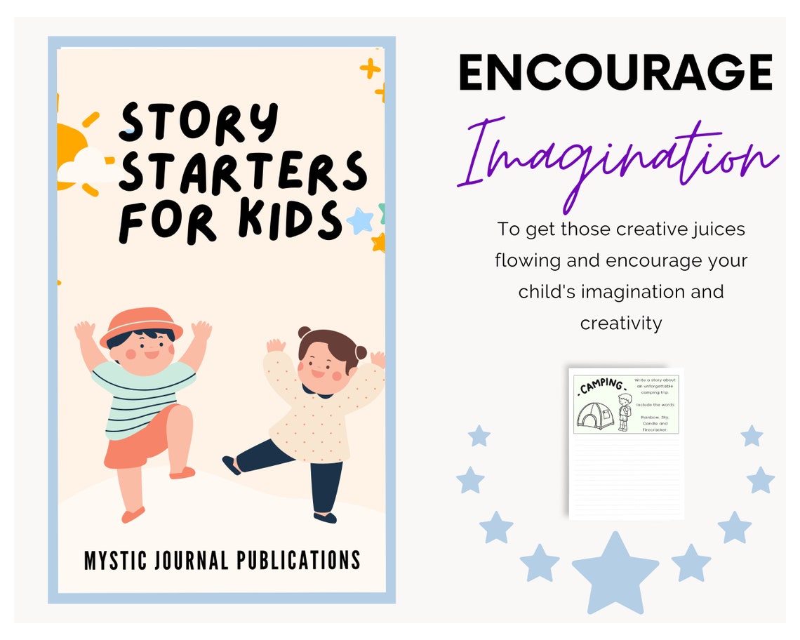 Printable Story Starters for Kids Funny and Creative Writing Prompts ...