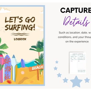 Let's Go Surfing! Track Your Waves & Progress | Printable for All ...