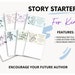 Printable Story Starters for Kids Funny and Creative Writing Prompts ...
