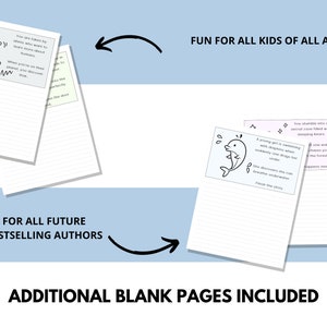 Printable Story Starters for Kids Funny and Creative Writing - Etsy