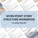 Seven-point Story Structure Workbook: A Printable Workbook for Authors ...