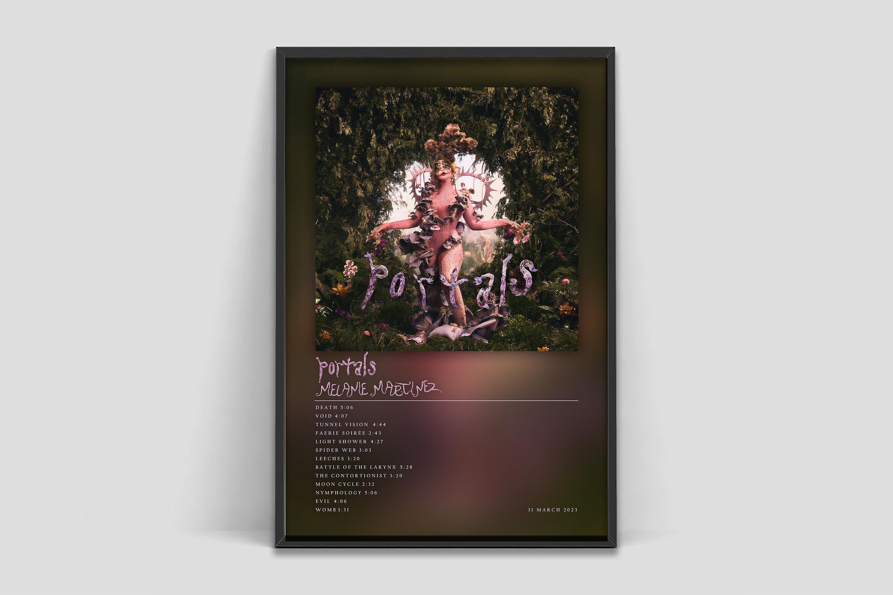 Melanie Martinez Poster / Portals Album Premium Matte Vertical Poster ...