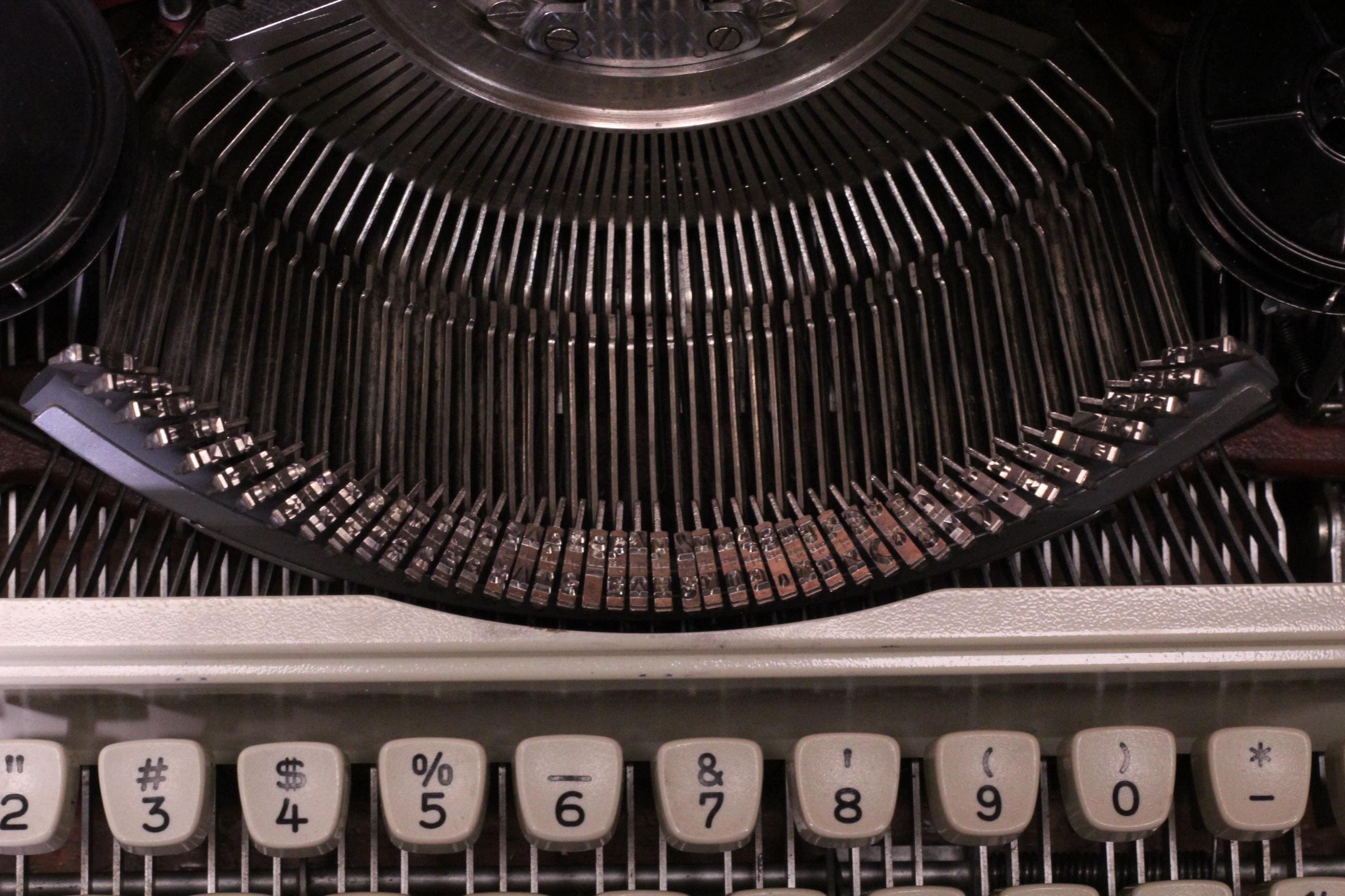 Vintage Olympia SM2 Typewriter - Model 2443682 - Retro Writing Machine ...